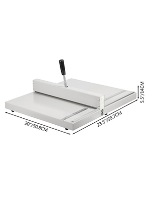 VEVOR 48cm Manual Creasing Machine 19inch Paper Card Creasing Machine ...
