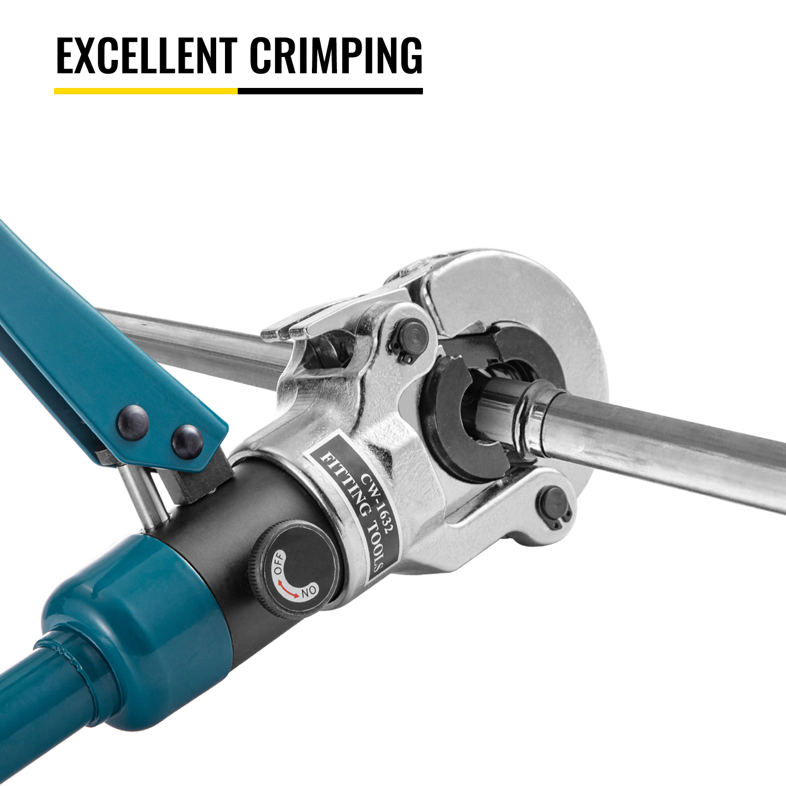 VEVOR Pinza a Crimpare per Tubi da 16, 20, 25, 32 mm, Forza di ...