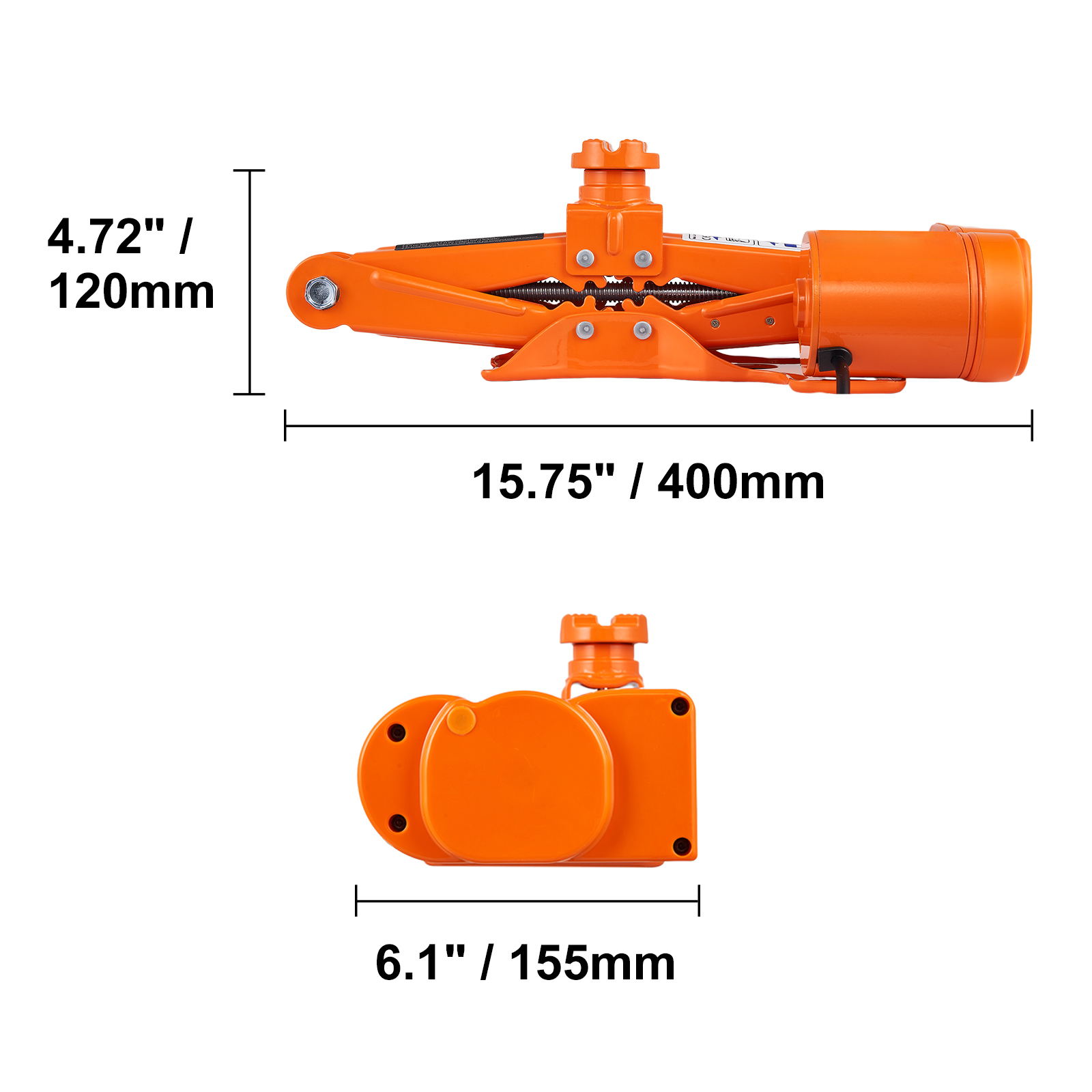 VEVOR Kit di Attrezzi per Martinetto Elettrico a Forbice per ...