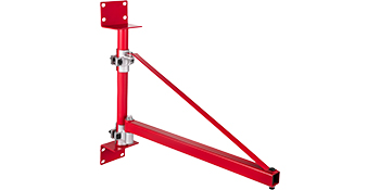 VEVOR Scaffold Electric Hoist Swing Arm 600/300kg, Pivoting Hoist Boom ...