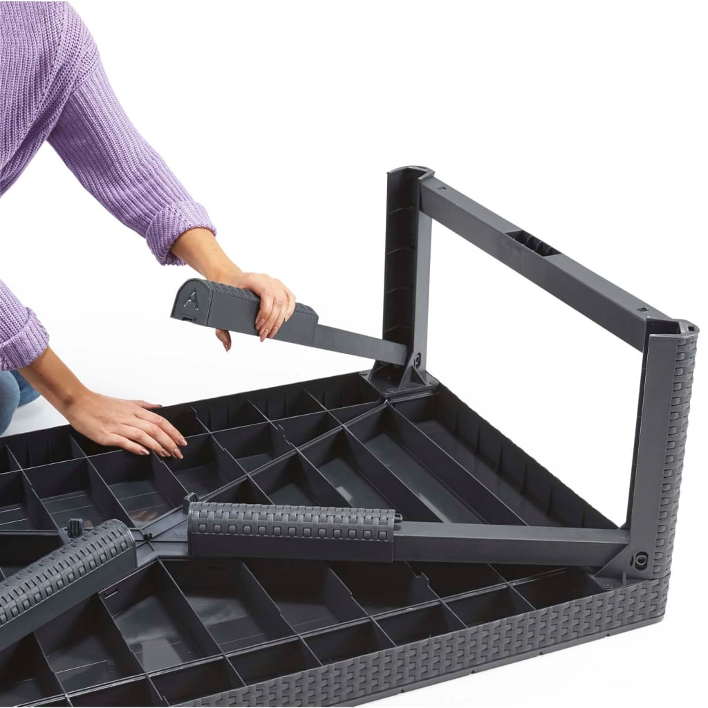 Garden Table Lyon Graphite 232300 Keter