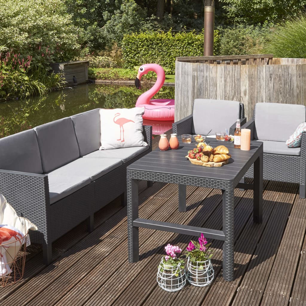 Garden Table Lyon Graphite 232300 Keter