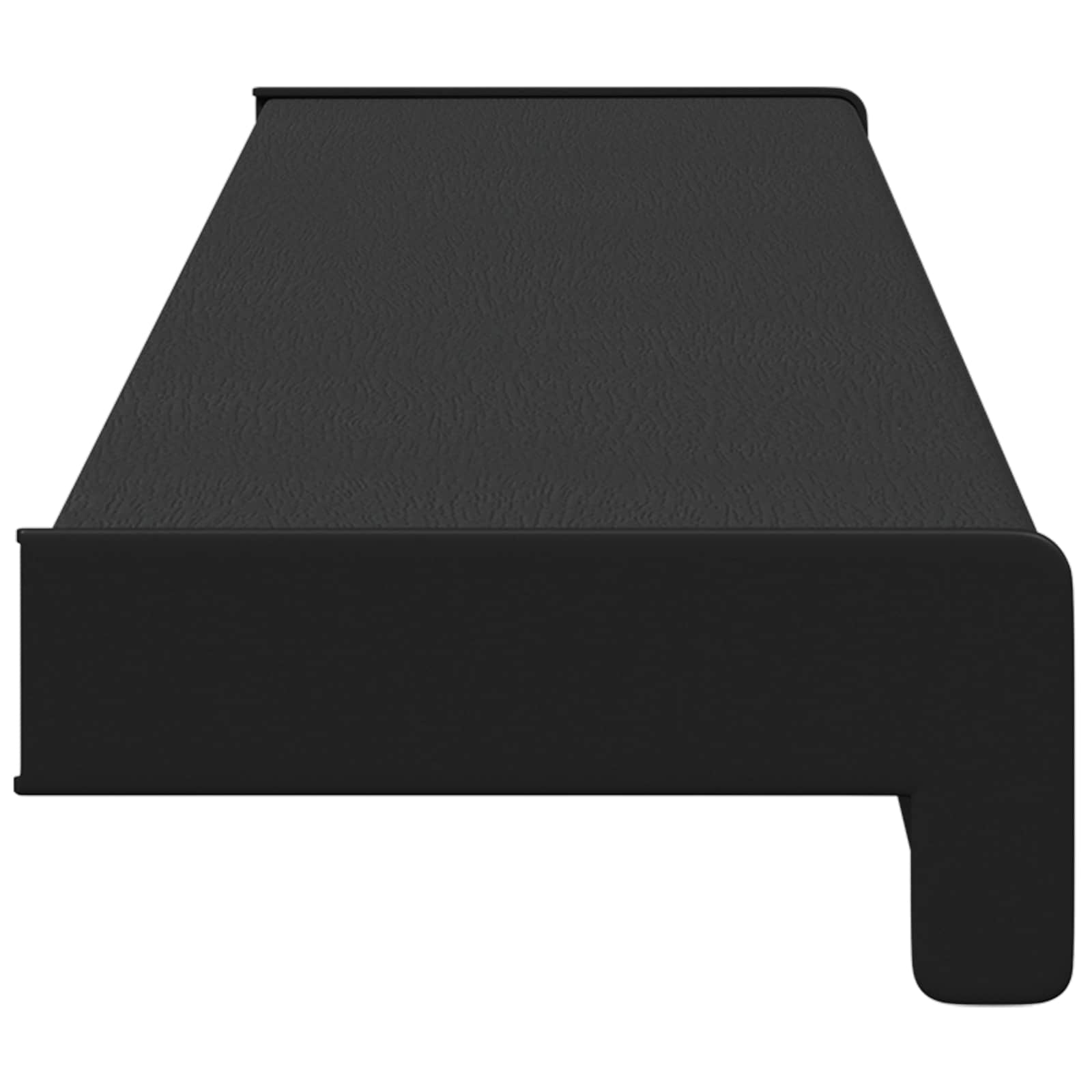 Window Sill Black with wood grain 60 x 10 x 4.5 cm PVC vidaXL