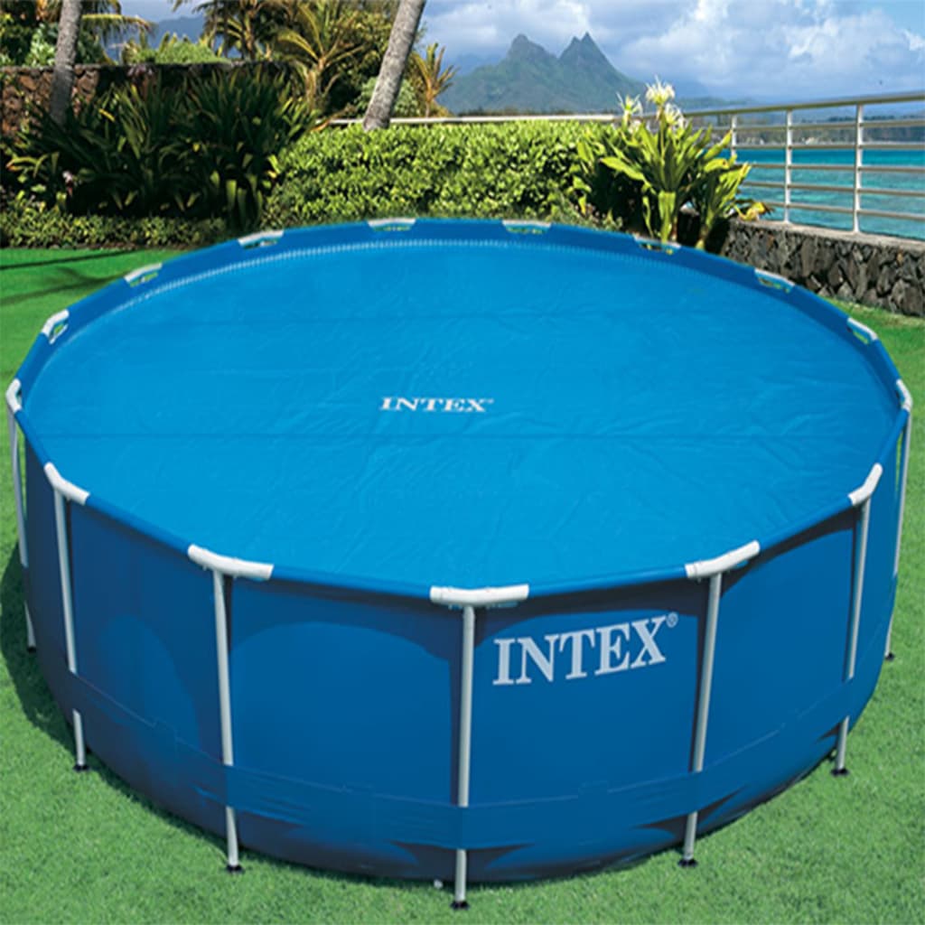 Intex Solar Pool Cover Round 366 cm 29022 - Blue