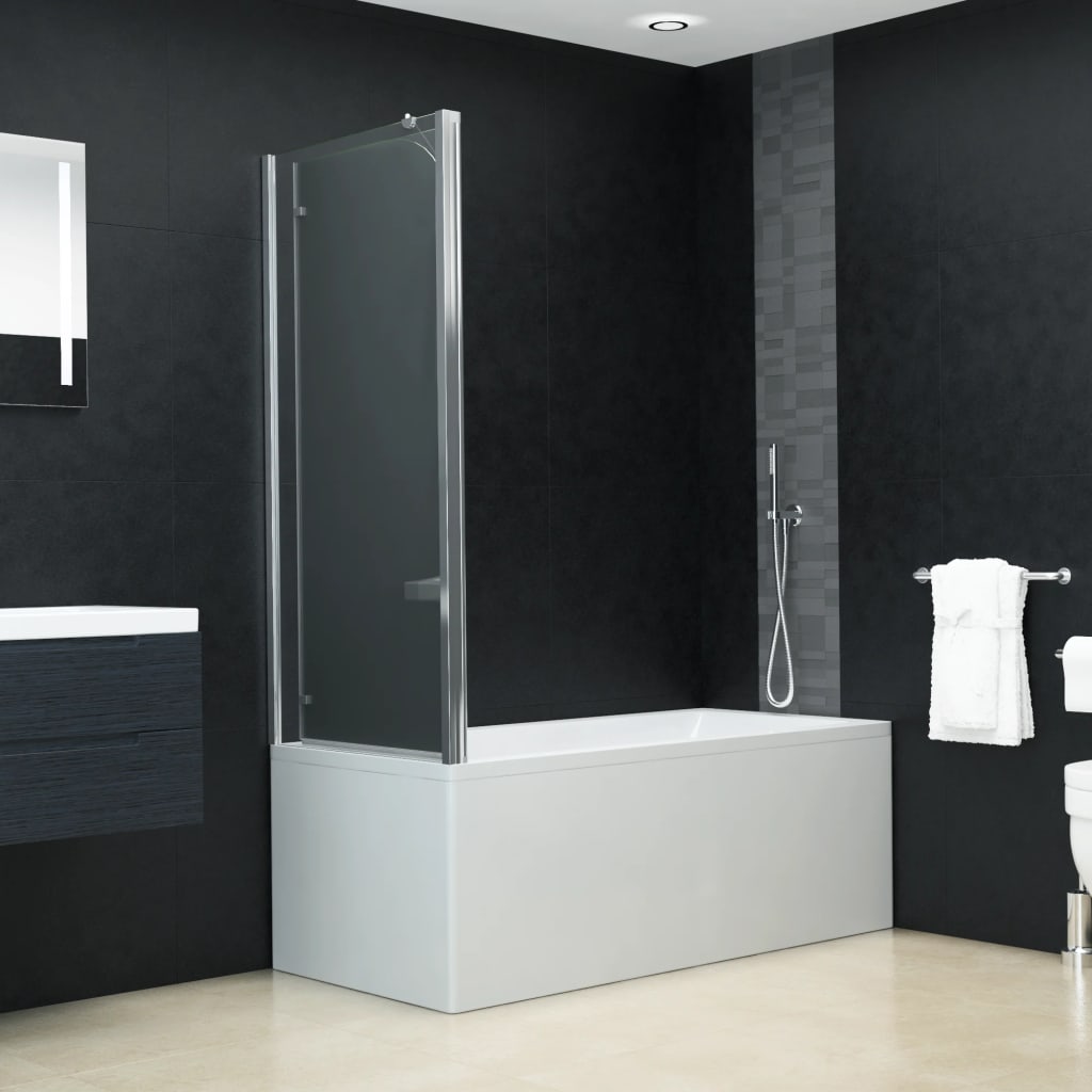 Doppelte Faltbare Duschkabine ESG 120 x 68 x 130 cm vidaXL