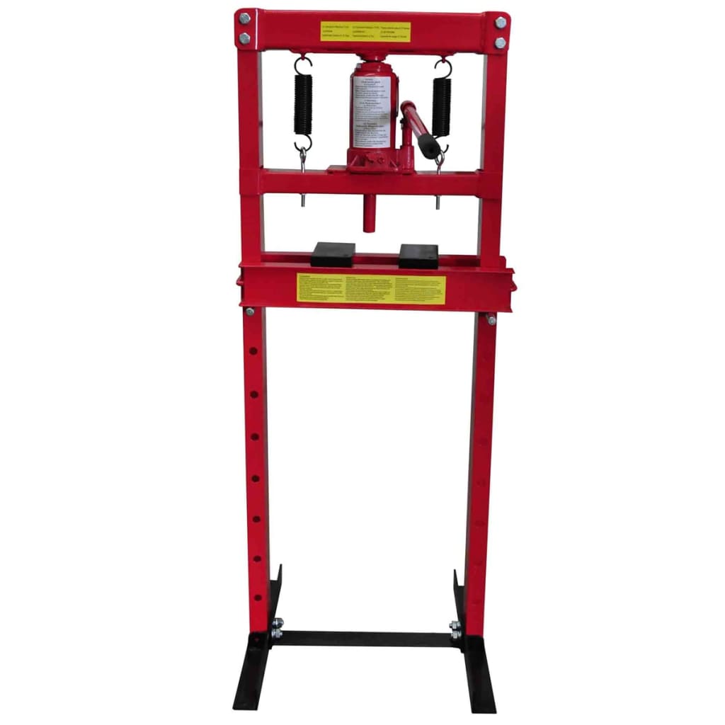 12-ton Hydraulic Floor Shop Press Heavy Duty