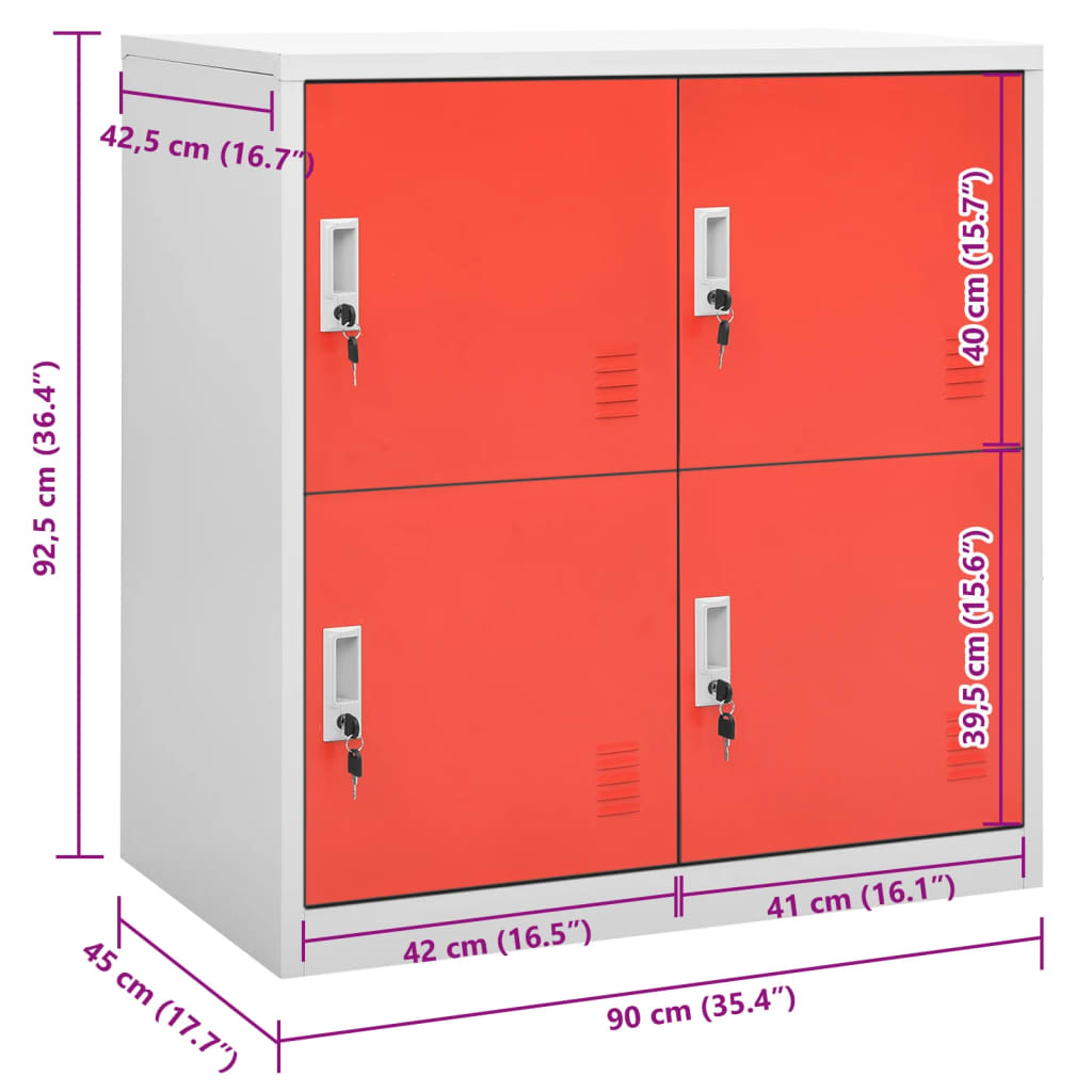 Small metal locker cabinet store