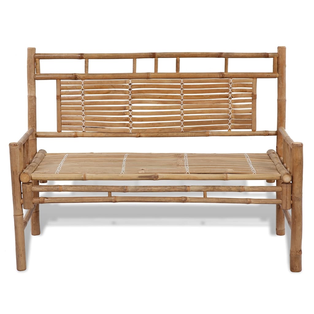 Garden Bench 120 cm Bamboo vidaXL
