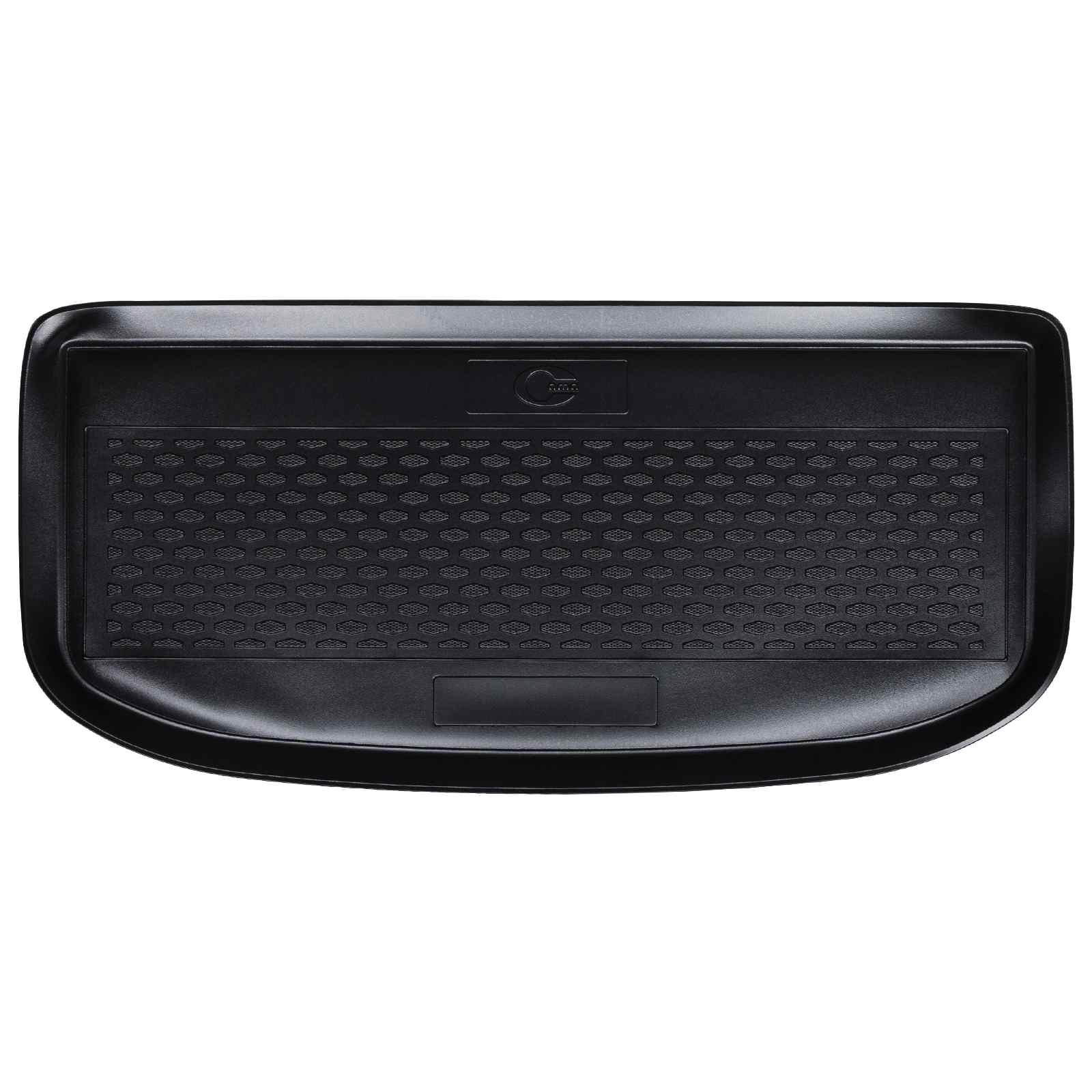 Trunk Mat Black suitable for VW UP 2012- Rubber vidaXL