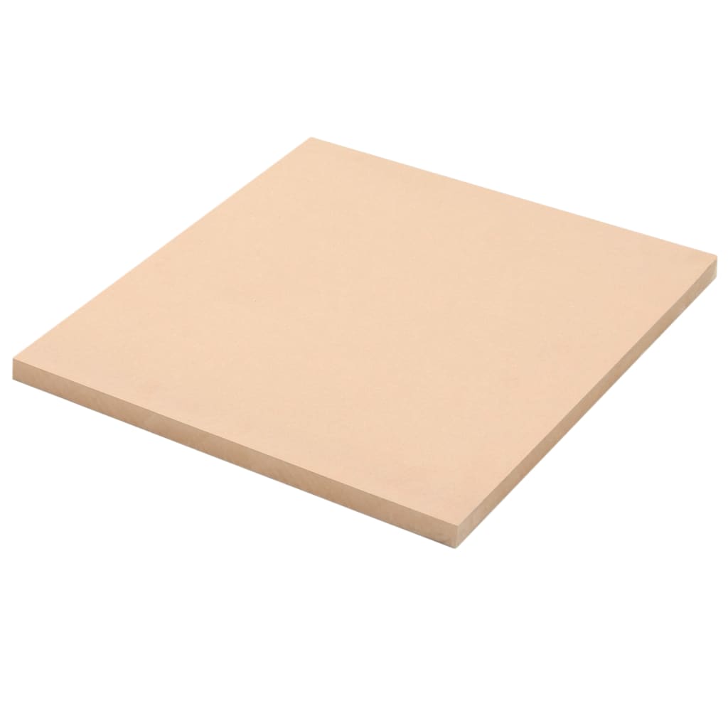 Plaques de MDF 2 pcs Carré 60x60 cm 25 mm vidaXL240074