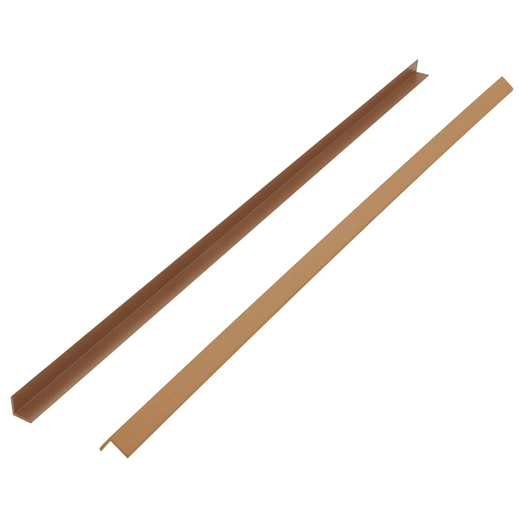 5 pcs Decking Angle Trims WPC 170 cm Teak Colour vidaXL