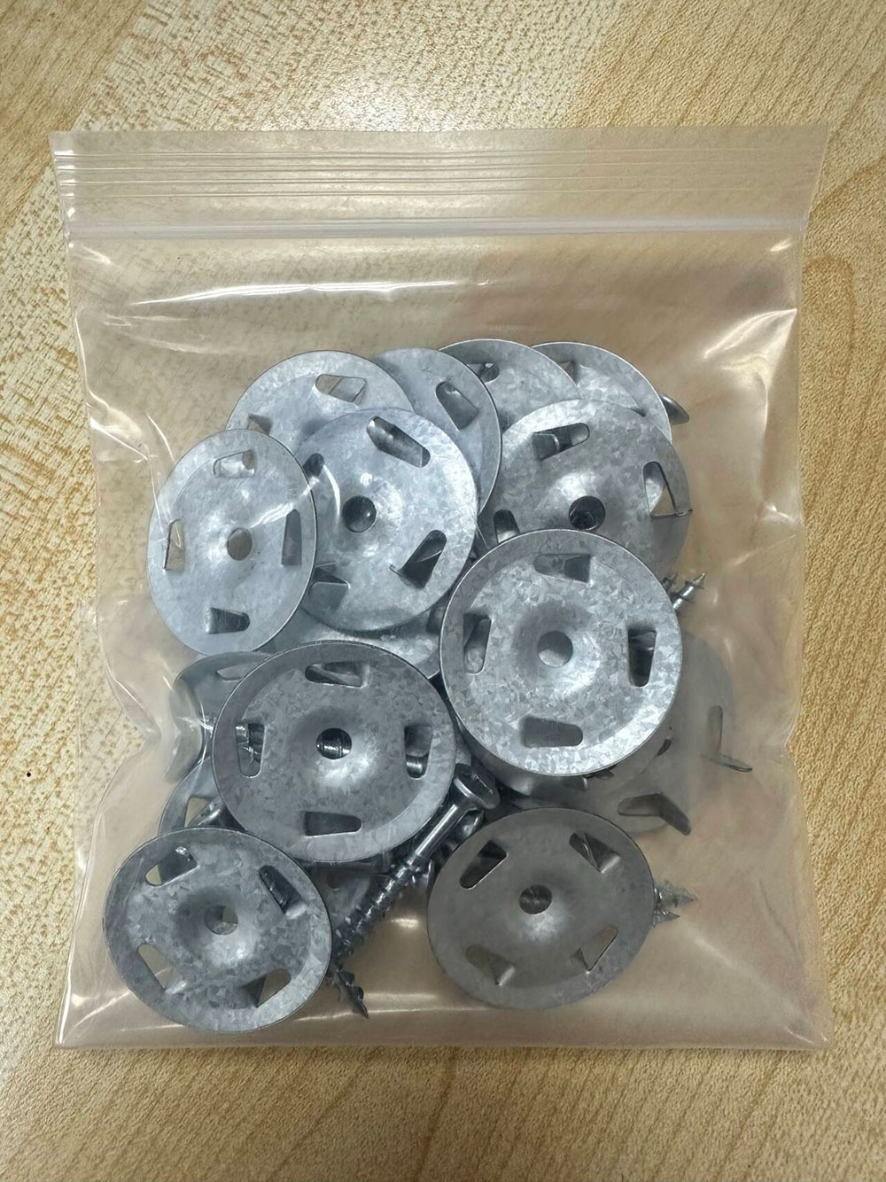 AICA tile Backer Board & Insulation Fixing Washer Discs + screws wall ...