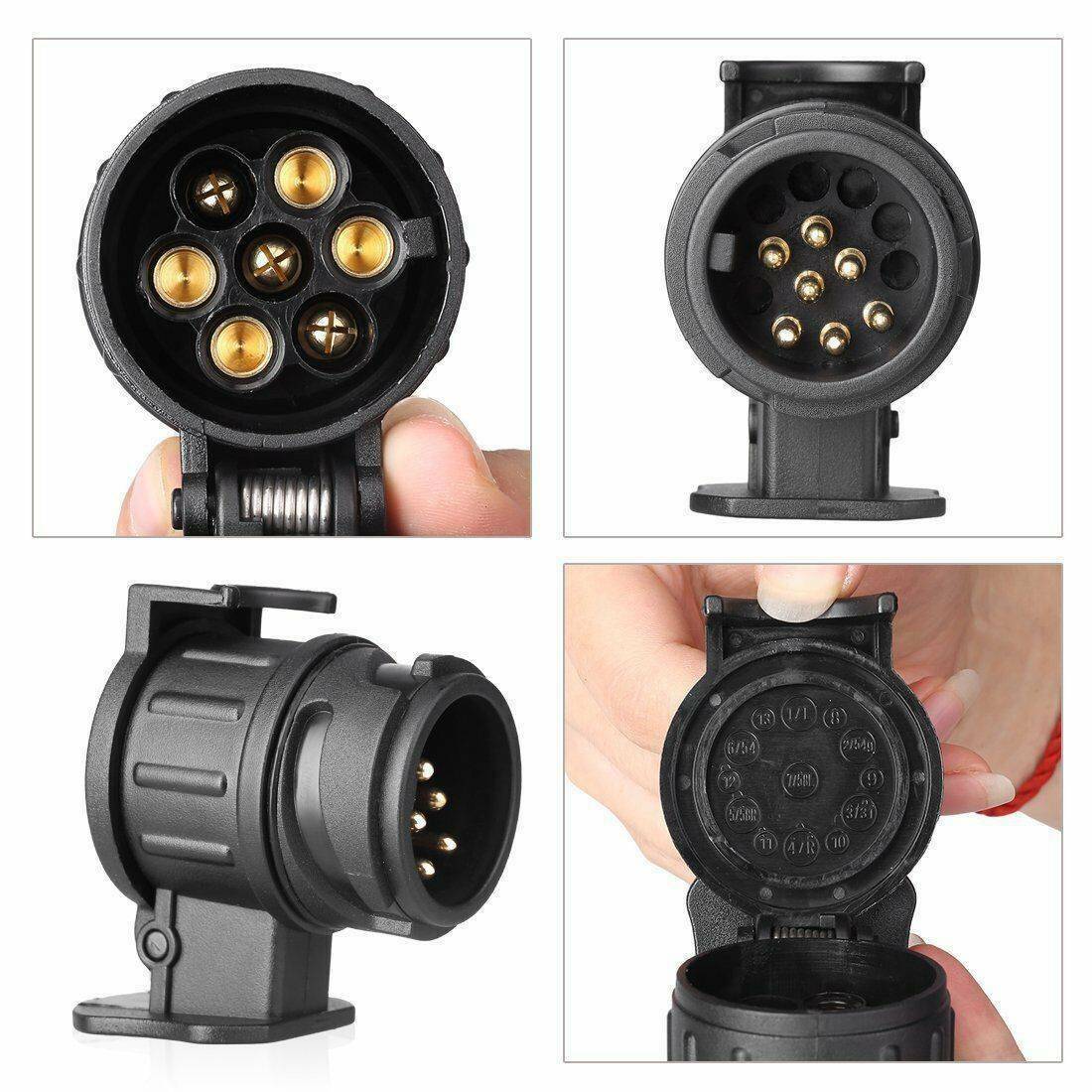 Anhängeradapter, 13-polige Buchse auf 7-poligen Stecker, neue Version ...