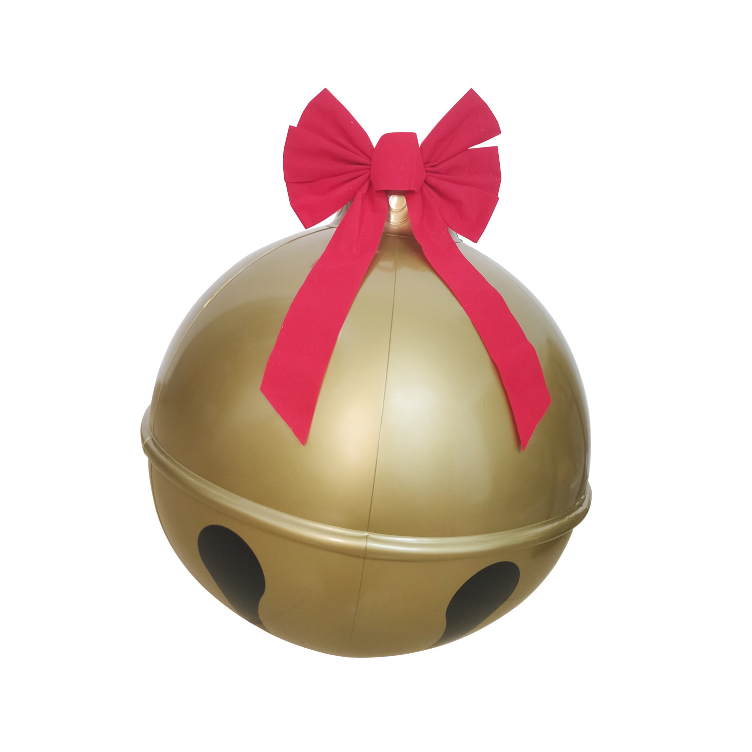 Giant Inflatable Christmas Bell, PVC Decorated Inflatable Bell Ball ...