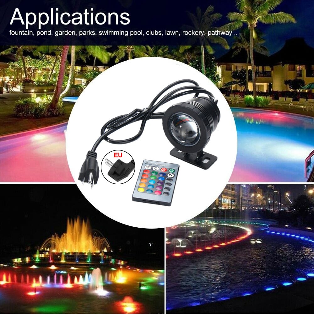 Underwater Lighting Spot Fountain 10W LED for Swimming Pool IP68 ...