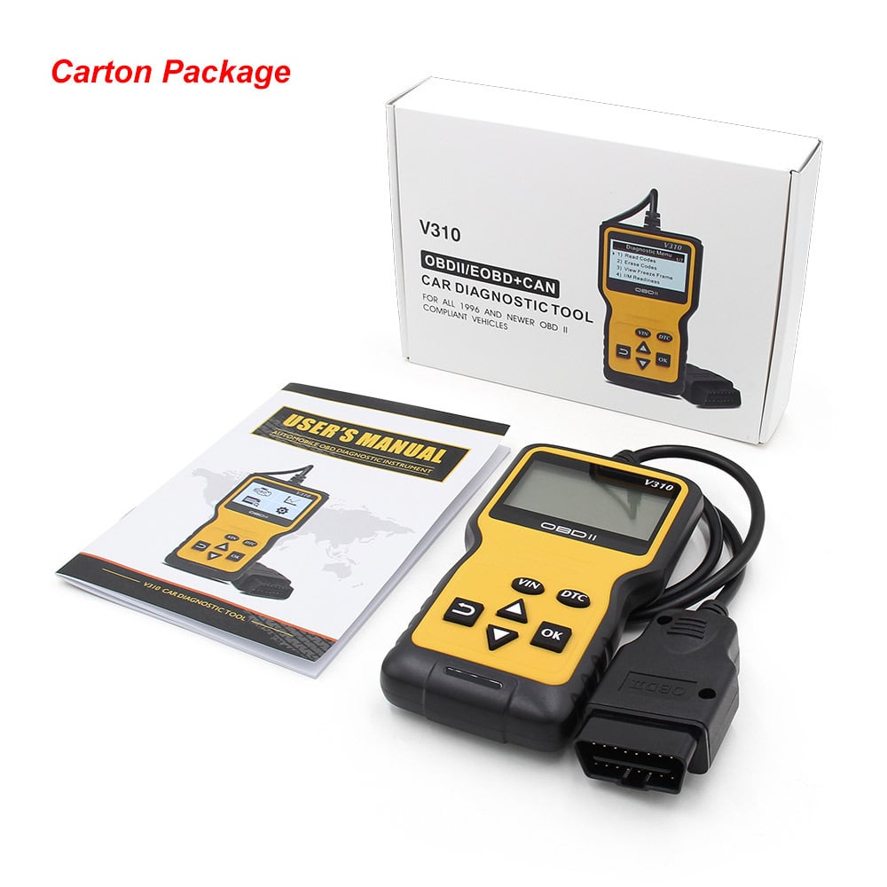 MP69033 OBD2 Scanner Universal Engine Fault Code Reader, CAN Diagnostic ...
