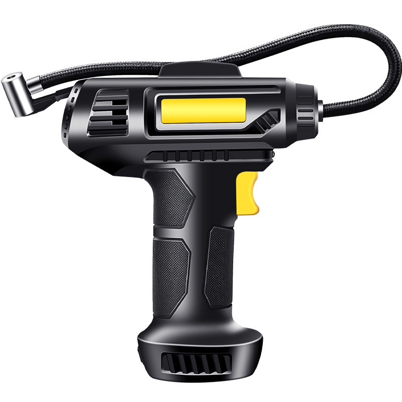 Autoreifenfüller, tragbarer 4000-mAh-Luftkompressor (7,4 V), kabellos ...