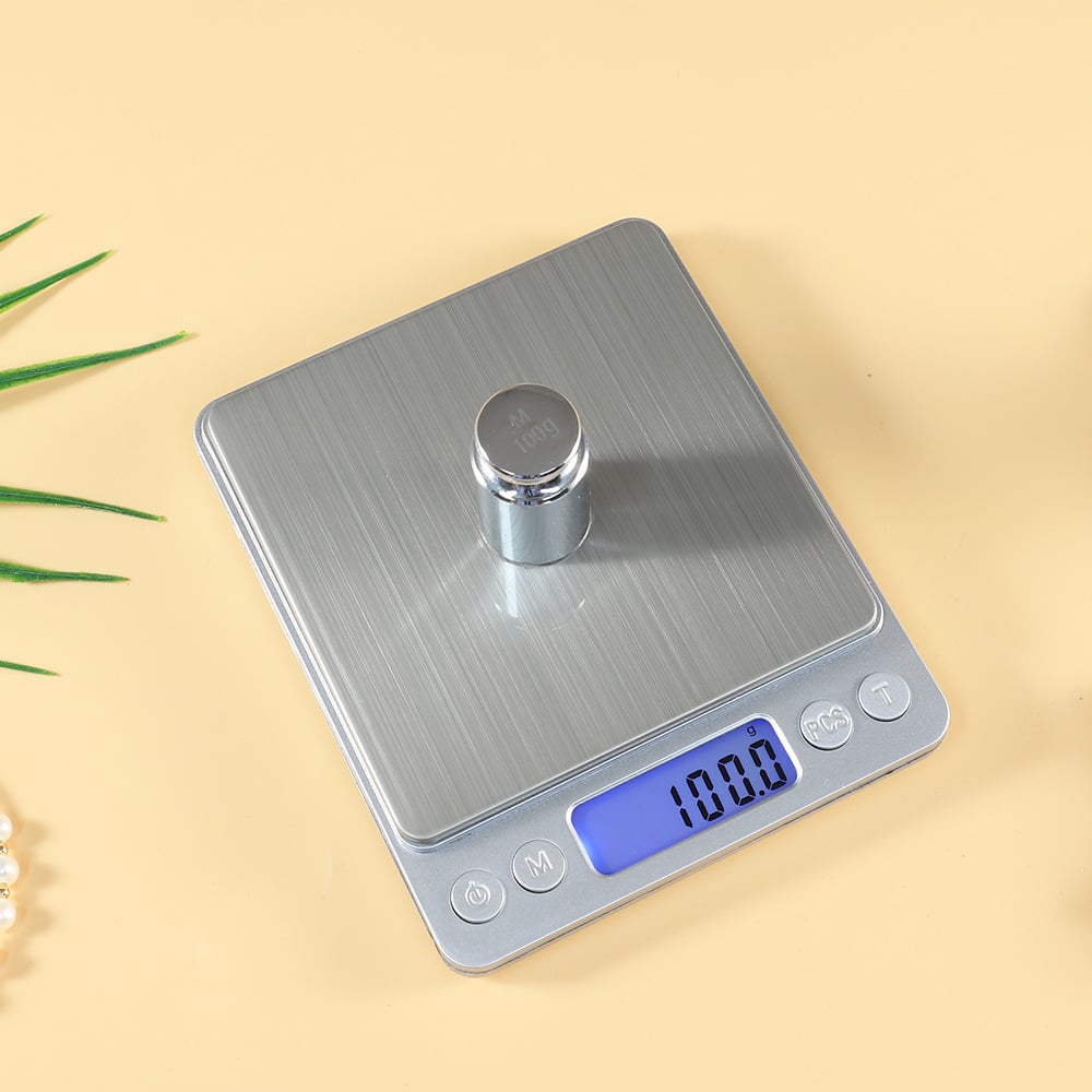 High Precision Electronic Kitchen Scale 2000g/1g with Backlit LCD ...