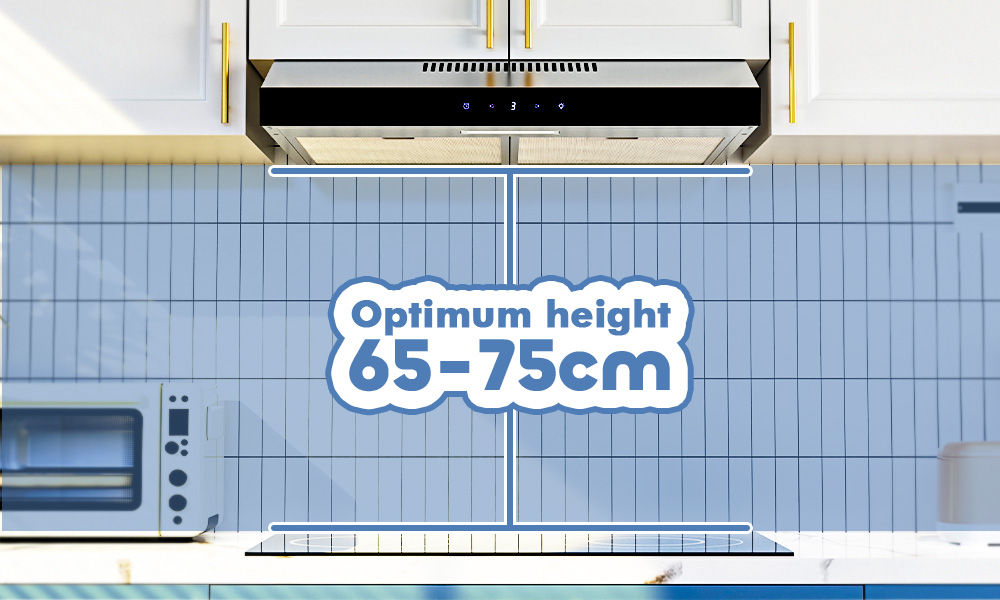 FIREGAS Under Cabinet Extractor Hood 60 cm, Extraction and ...