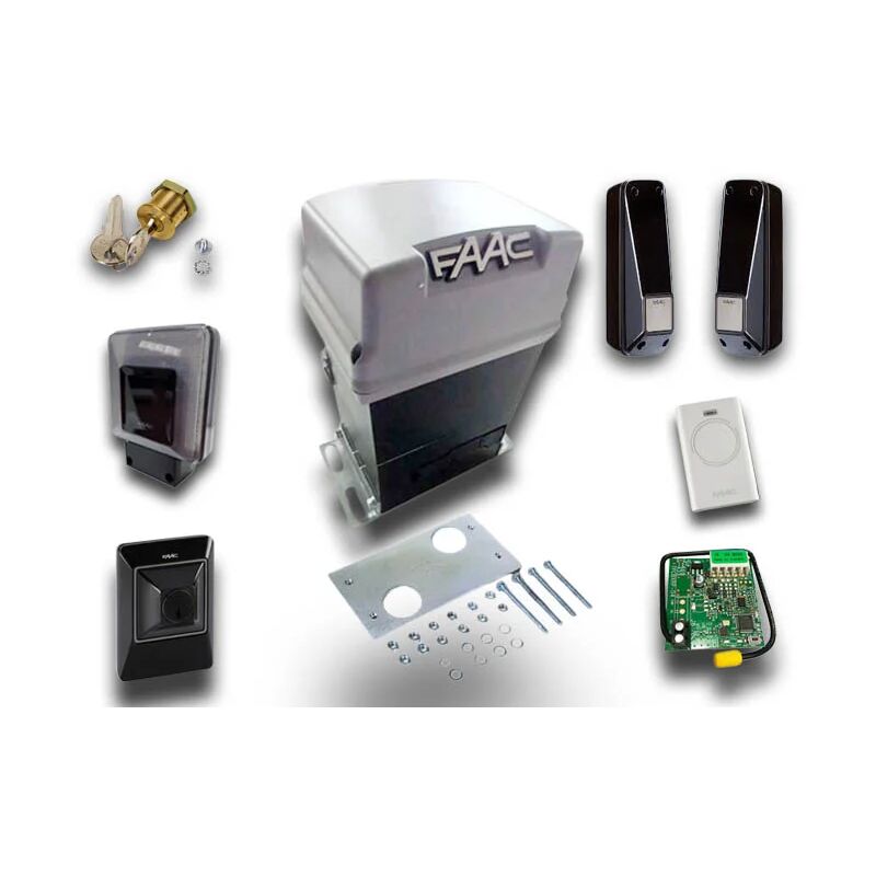 Faac kit automatisme 230v ac pratico kit safe 10564944fr
