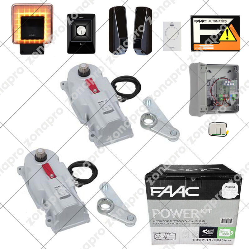 Kit Automazione Came Ats 24V Per Cancello A 2 Ante Battenti Max 3Mt 8K01mp-024 | CAME | US