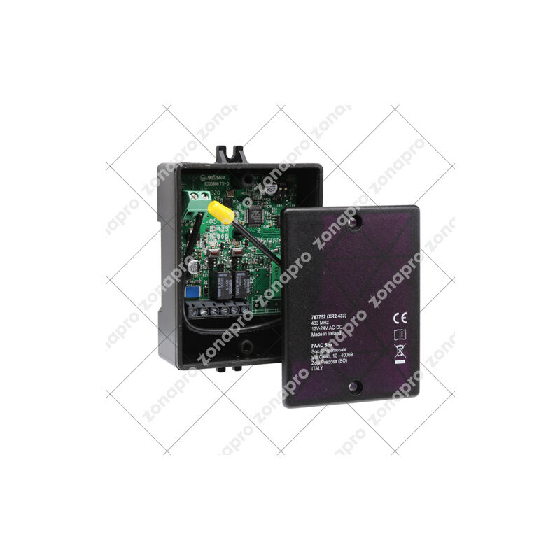 Faac - Ricevente Bicanale Xr2 433 C 787747 | FAAC | US