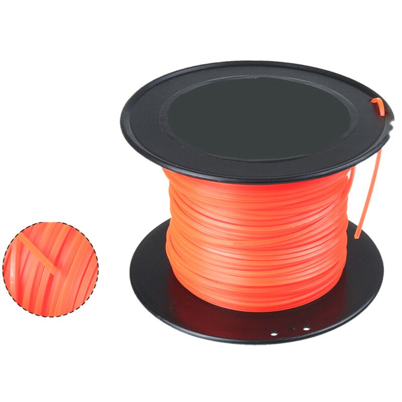 Filo Per Decespugliatore Quadro 4 Mm Bobina 30 Mt Tagliaerba Cavo ...