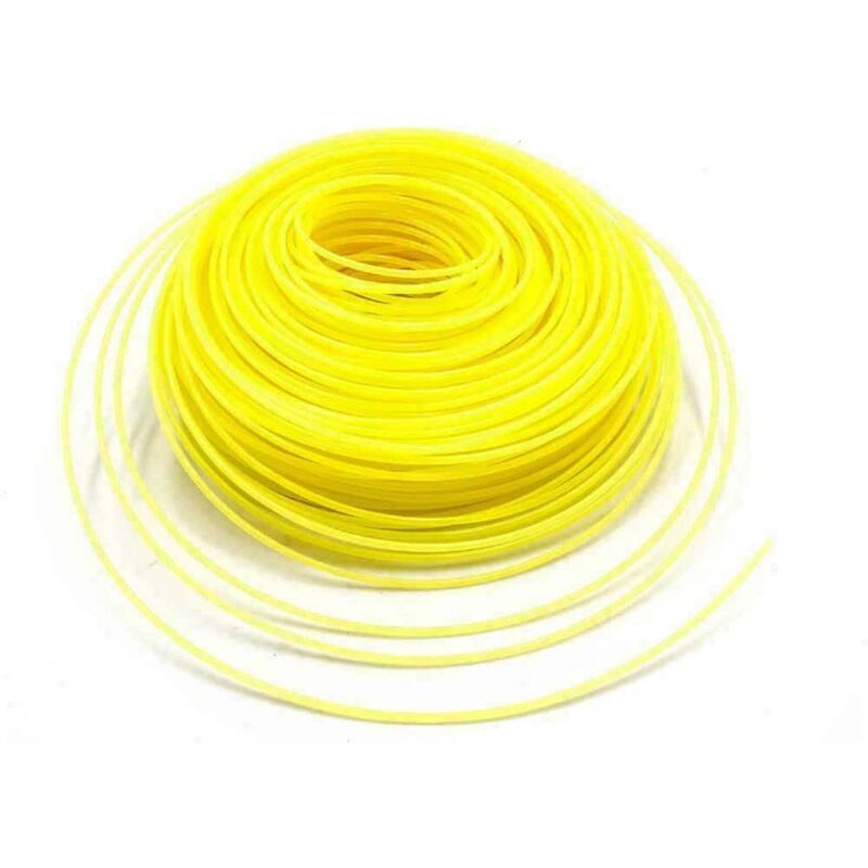 Filo Per Decespugliatore Quadro 4 Mm Bobina 30 Mt Tagliaerba Cavo ...