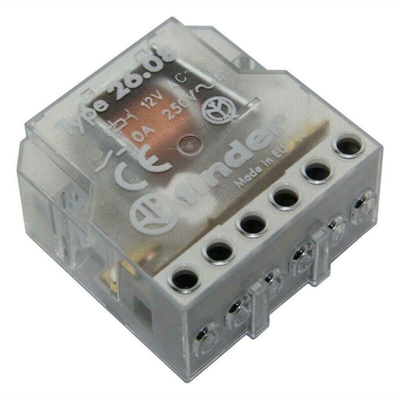 Finder - Rele' Interruttore Ad Impulsi Modulare 1 Modulo Din ...