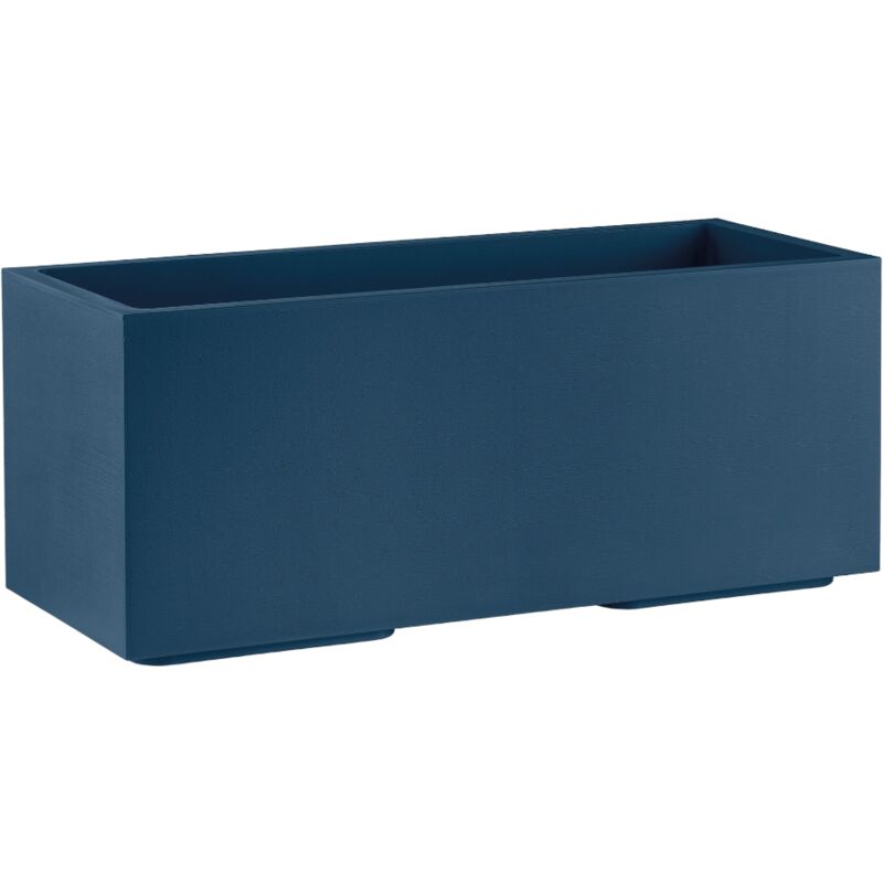 Veca - Fioriera Rettangolare Matheria In Plastica Con Ruote 100 Cm ...