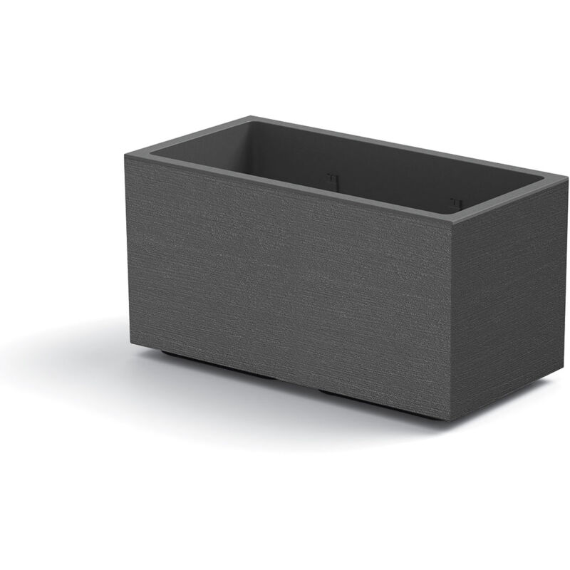 Fioriera Rettangolare Matheria In Plastica Con Ruote 80 Cm Veca - Color ...