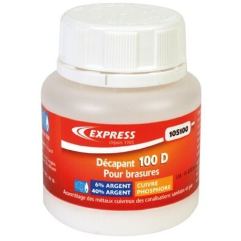 Décapant et flux pour soudure et brasure