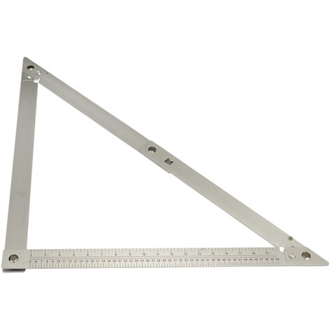 Carpenter square, adjustable framing square