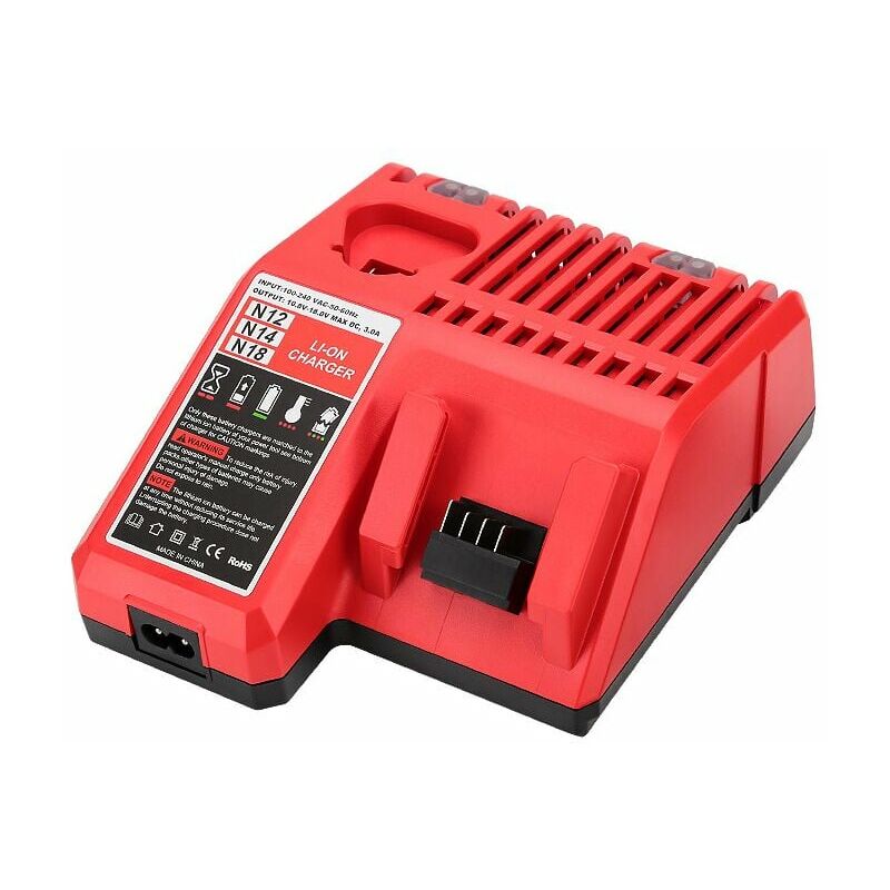 Milwaukee M12-18Fc 12-18V Li-Ion Multi Voltage Fast Charger 4932451080 ...