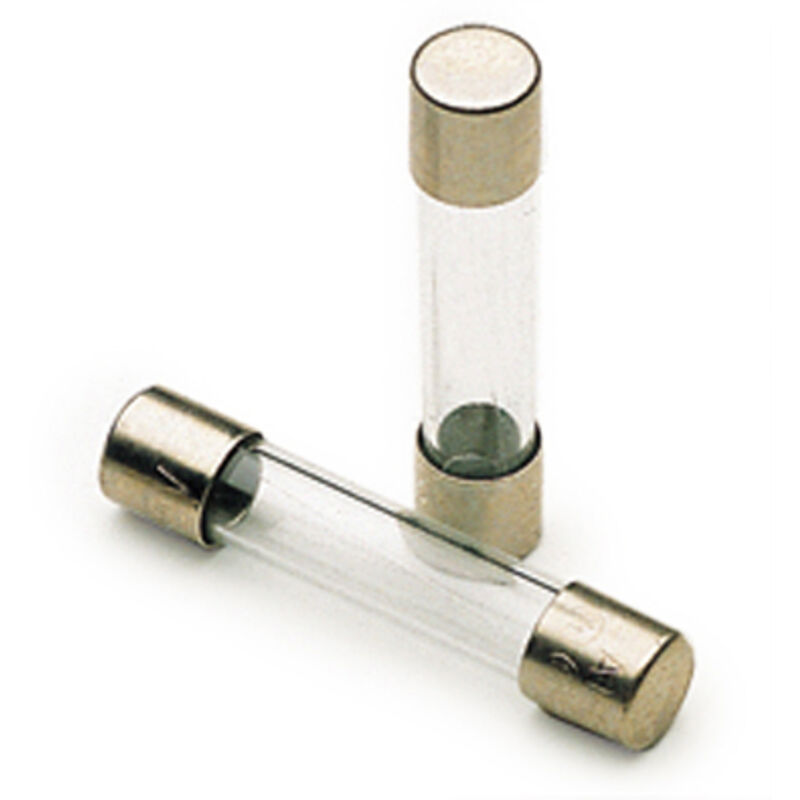 FUSIBLES VERRE 6.3x32 10 ampères SACHET DE 25 FUSIBLES - 165310