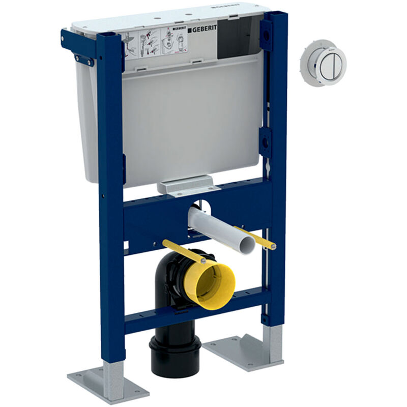 Geberit - Duofix 1120Mm Wc Toilet Frame With Cistern Sigma For Disabled ...