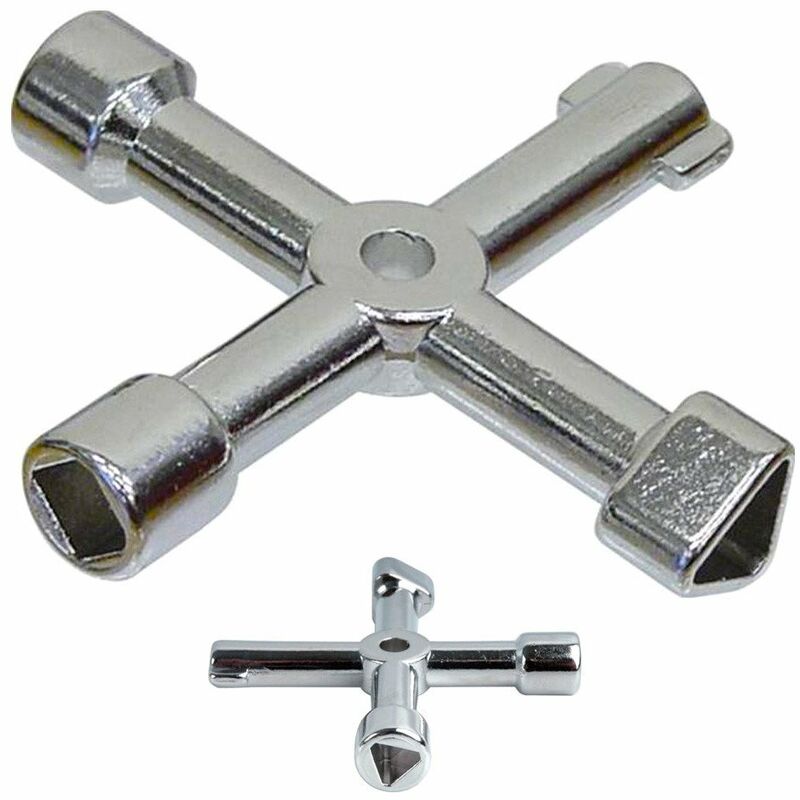 Geko 6200 Llave cruzada universal multiusos 4 en 1 para cabinas de gas ...