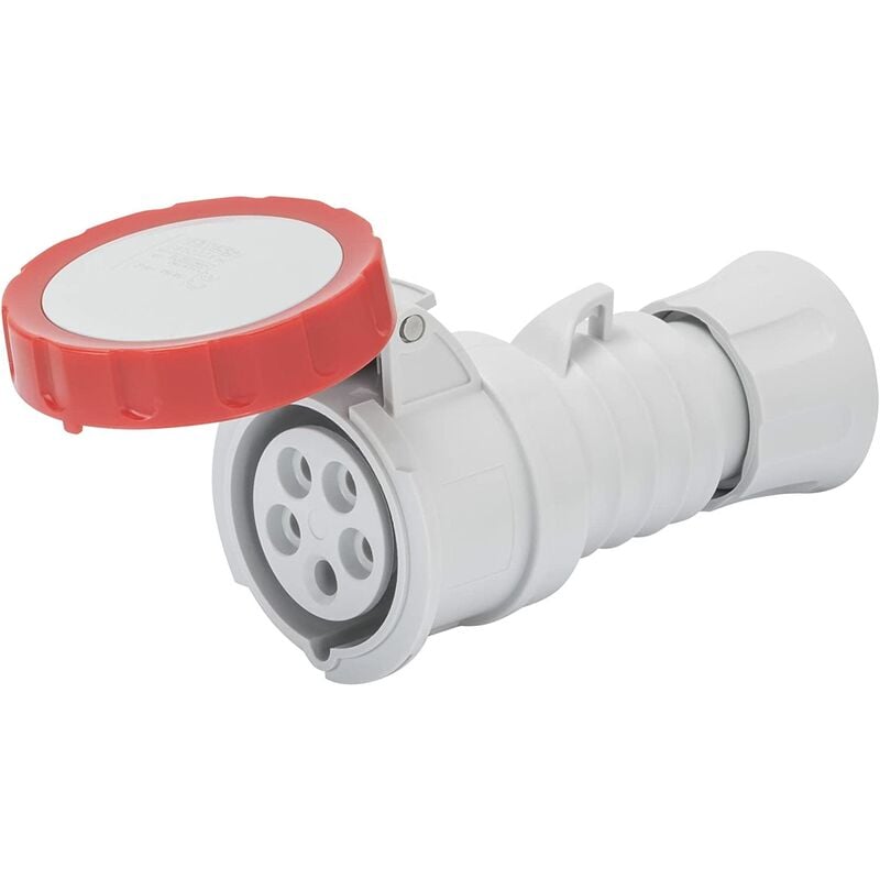 gewiss presa mobile 3p n t 16a ip67 rossa 380v gw6 | Gewiss presa ...