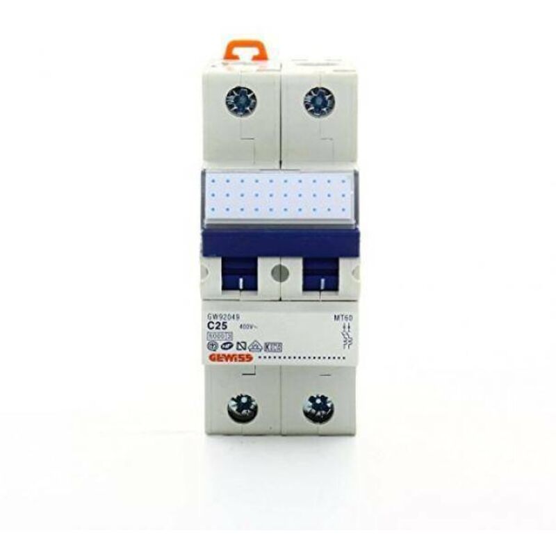 Gewiss Interruttore Magnetotermico 2P Curva C 25A 6Ka Gw92049 | GEWISS | US