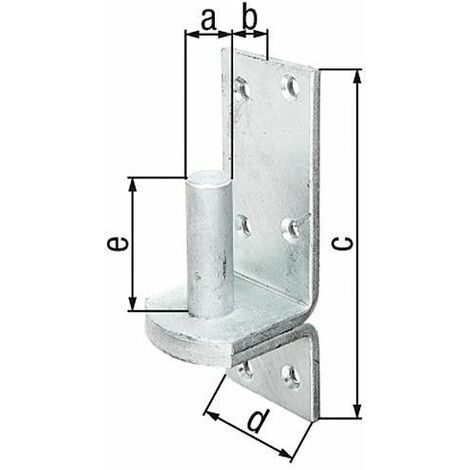 Gond de porte, de portail, de volet