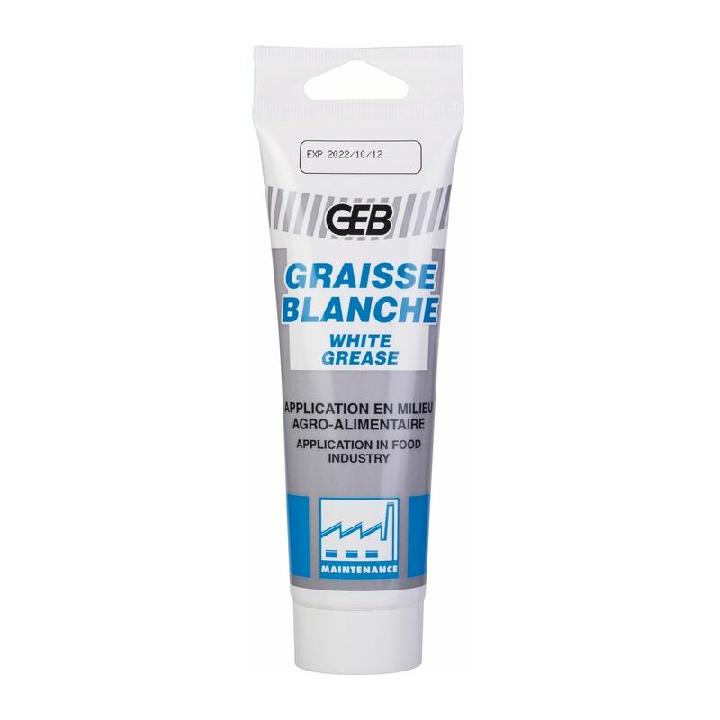 Graisse blanche lubrifiant alimentaire - 125 ml - Geb