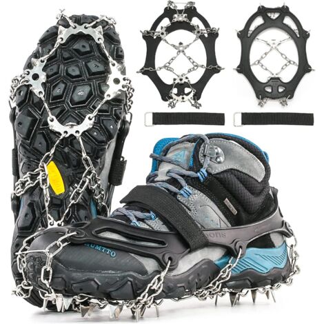 Pair of crampons, anti-slip crampons, anti-slip shoes, snow crampons ...