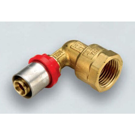 coude Multicouche à sertir Tiemme(TH) F1/2''(15/21) Ø20 Le lot de 10