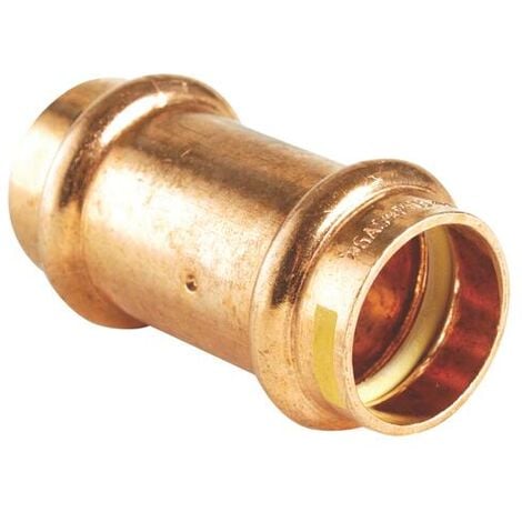 Manchon cuivre FF 14 à sertir GAZ