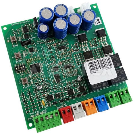 Carte électronique faac e024s - platine pour portails battants - 63001645