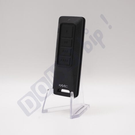 FAAC XT4 433/868 FDS (référence 787018) - Lot de 3 télécommandes 4 canaux BiFréquence pour ...