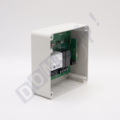 V2 WALLY2 230V – Récepteur pour portail/garage étanche 2 relais NO ...