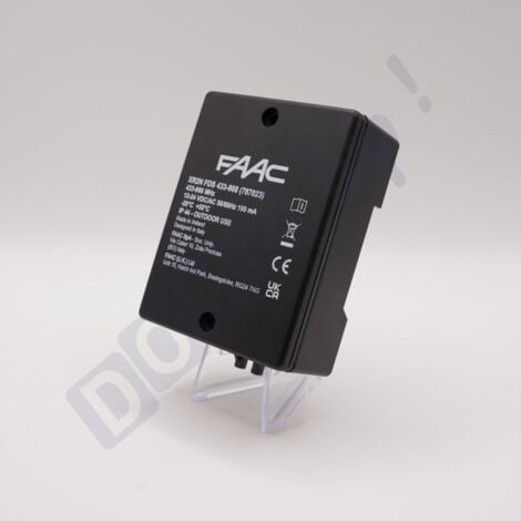 FAAC FDS - NOUVEAU Récepteur radio bi-fréquence XR2N FDS 433/868 MHz - Compatible SLH, DS et RC ...
