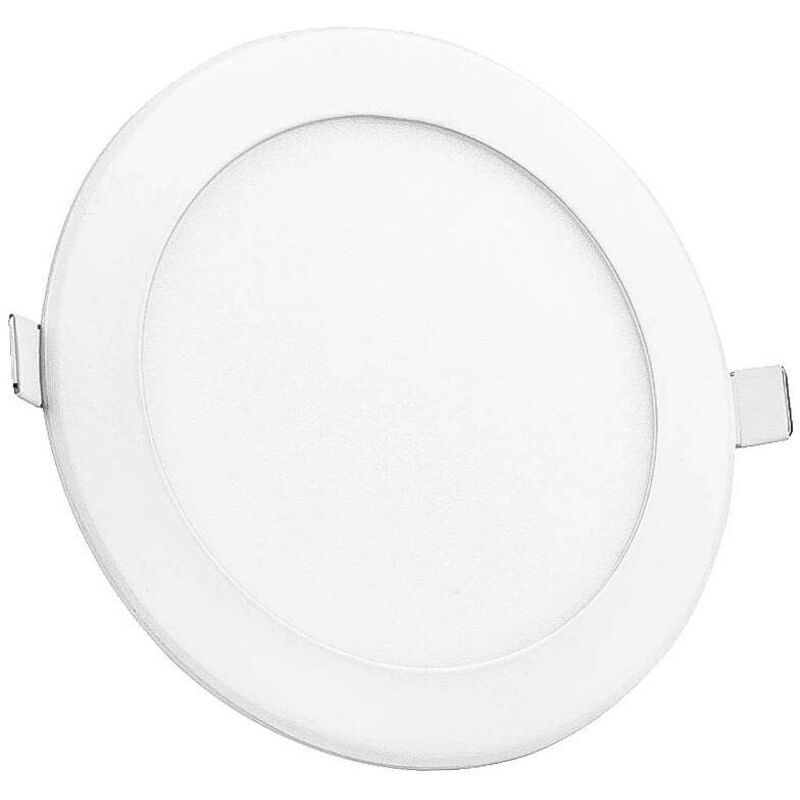 Downlight LED extra plano de 18W blanco LED de color: Blanco frío (6000 ...