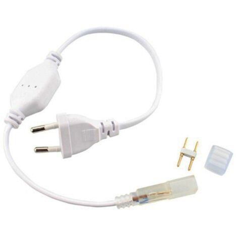 Adaptador para la cinta de LED de 6mm 220V para 3014 Mono Color